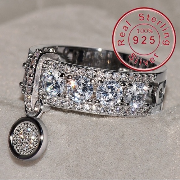 Jewelry | Luxury Fashion Dangling Accessory Rose Gold Cubic Zirconia ...